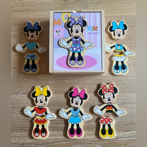 Melissa & Doug | Toys | Nwt Disney Collab Melissa Doug Minnie Mouse 8p ...